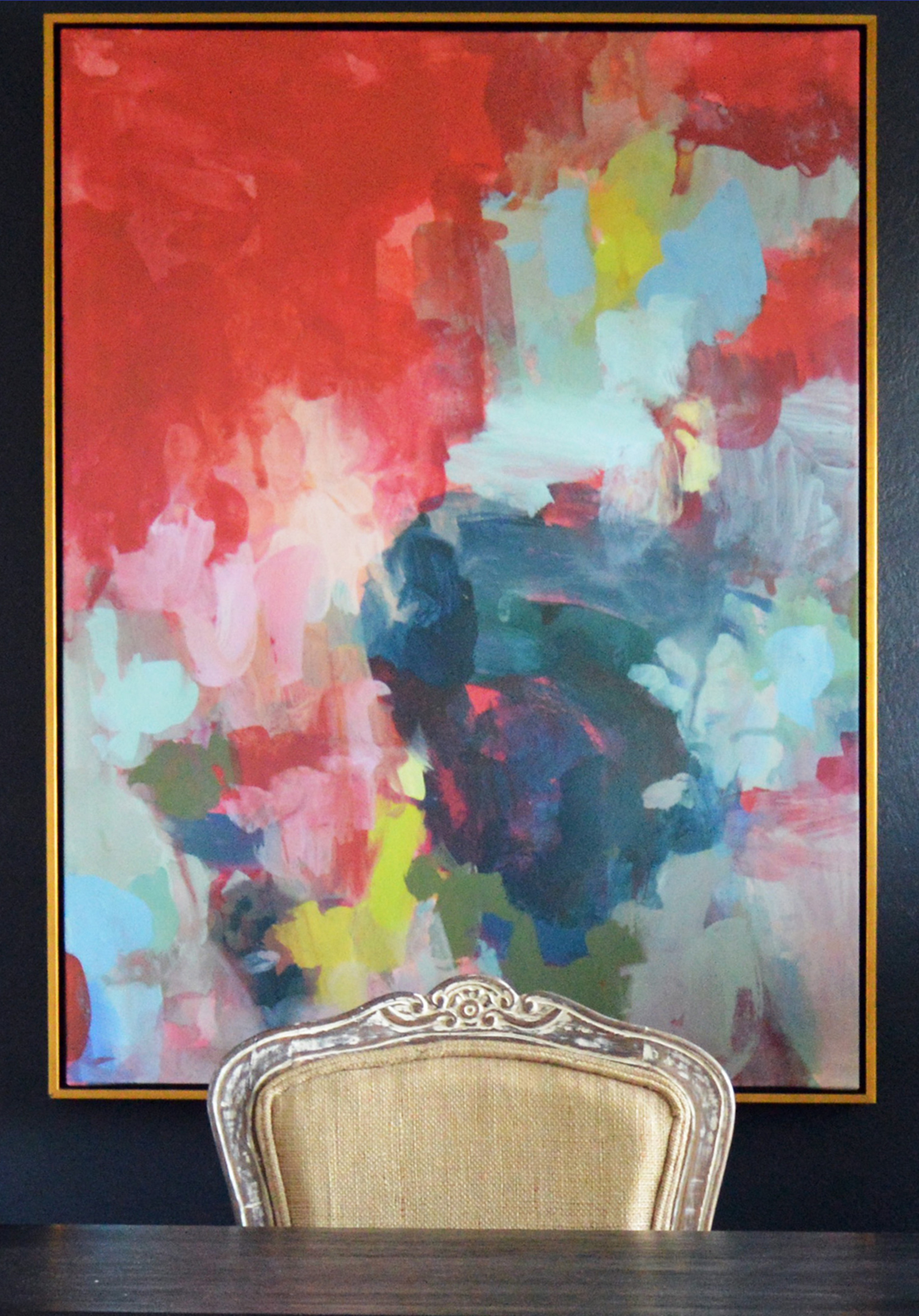The Source For Our Office's Colorful, Statement Art - Pretty Domesticated