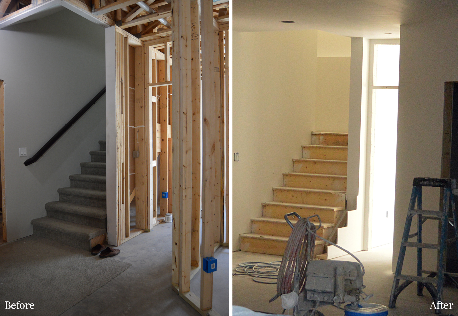 Design Options For Our Basement Stairs - Pretty Domesticated