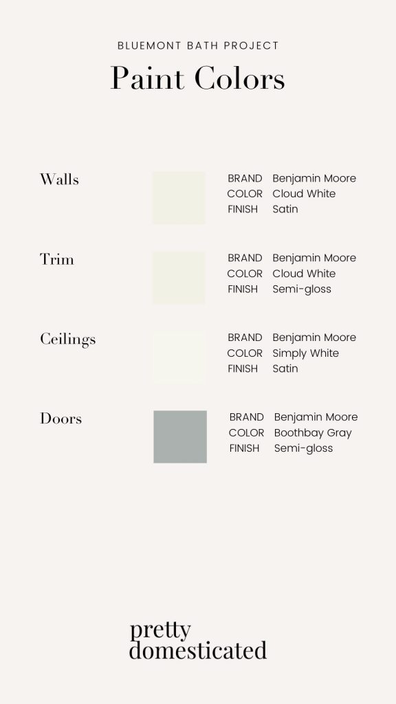 A Charming Refresh for A Traditional & Bright Primary Bathroom - Pretty ...