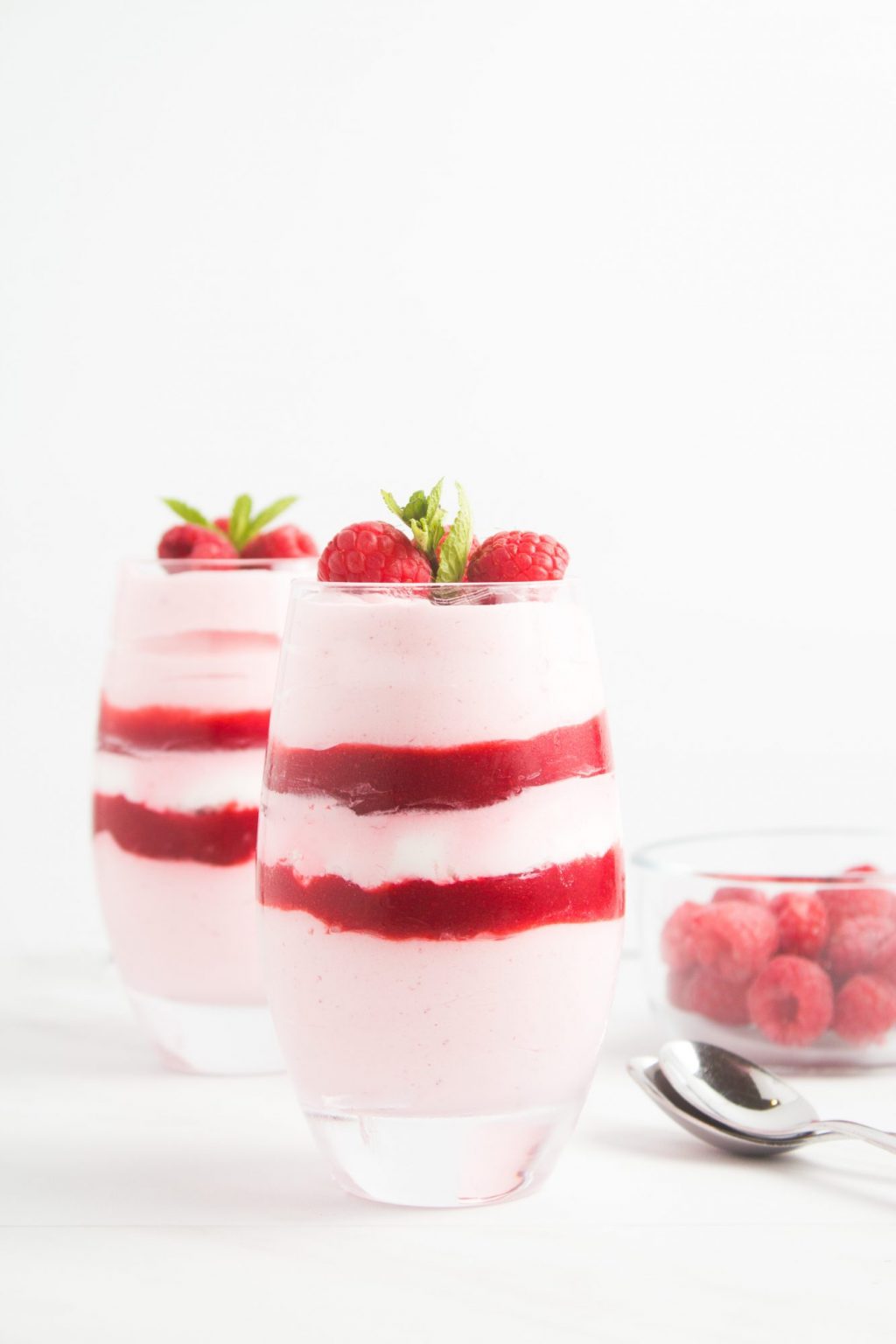 Easy Raspberry Mousse Recipe - Pretty Domesticated